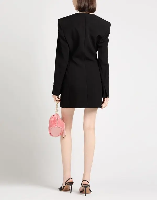 Jacquemus Fitted V-neck Long Sleeve Dress