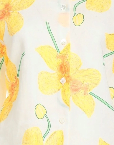 Marni Floral Print Long Sleeve Shirt