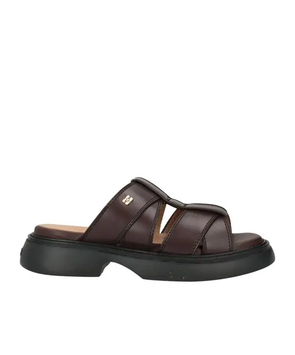 GANNI Solid Color Sandals