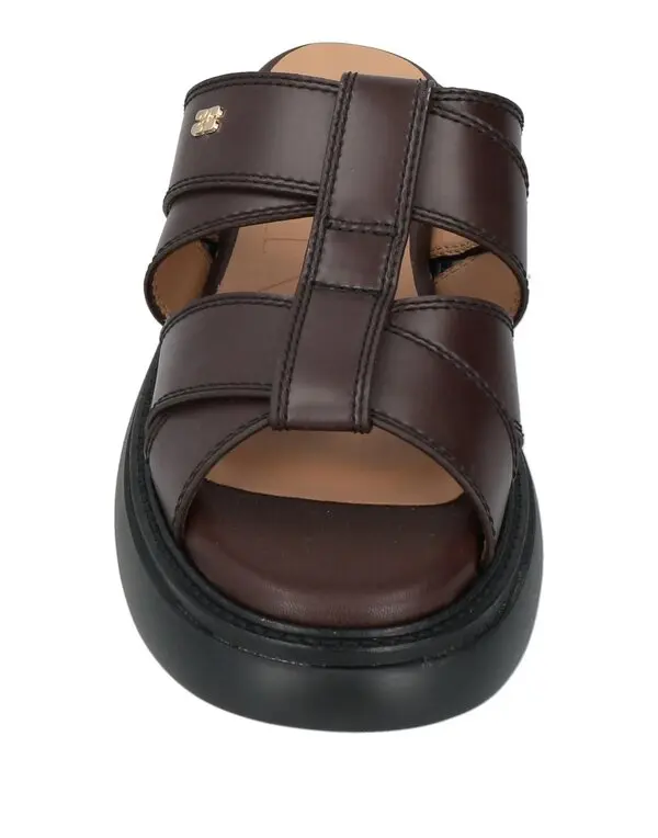GANNI Solid Color Sandals