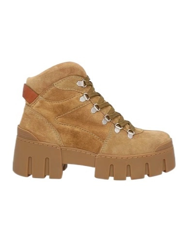 Isabel Marant Étoile Suede And Leather Platform Ankle Boots - Brown
