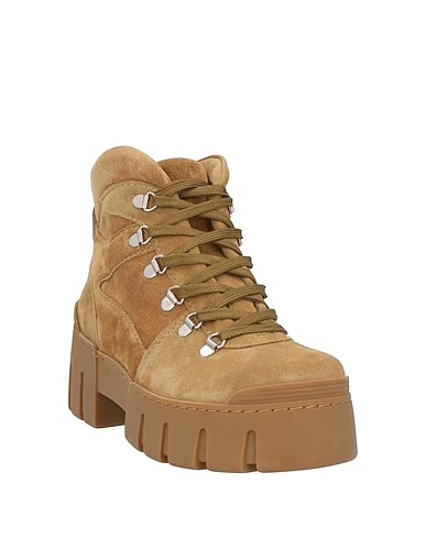 Isabel Marant Étoile Suede And Leather Platform Ankle Boots