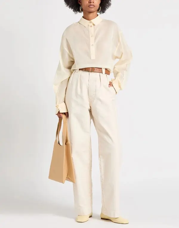 MAISON MARGIELA Wide-leg Gabardine Trousers