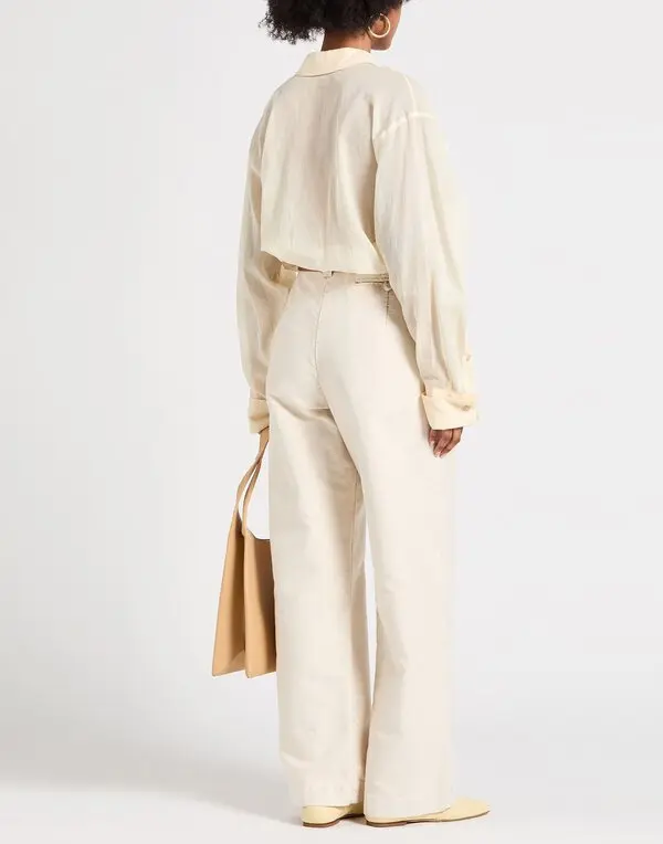 MAISON MARGIELA Wide-leg Gabardine Trousers