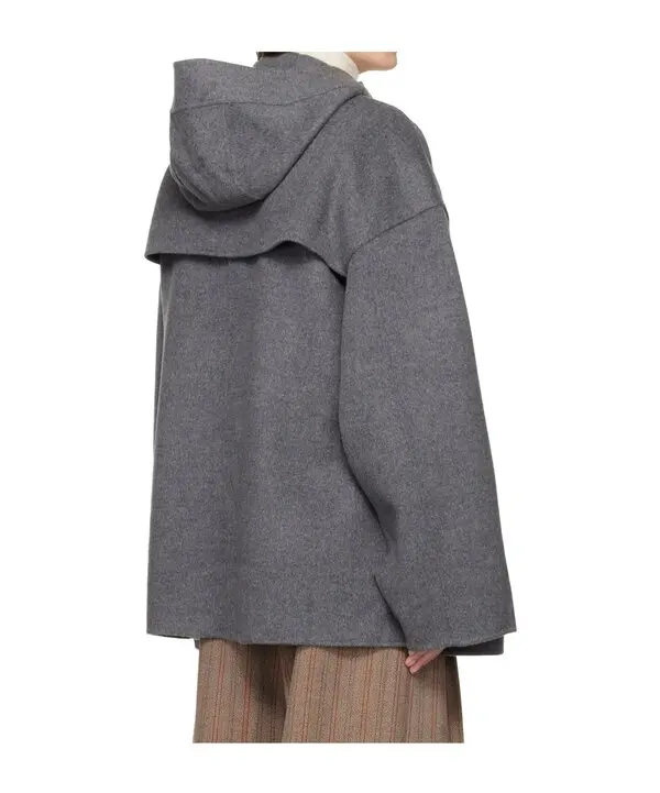 J.W.ANDERSON Double-breasted Hooded Jacket