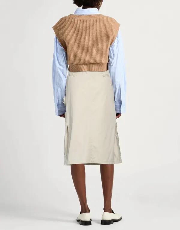 MAISON MARGIELA Minimalist Solid Color Umbrella Skirt