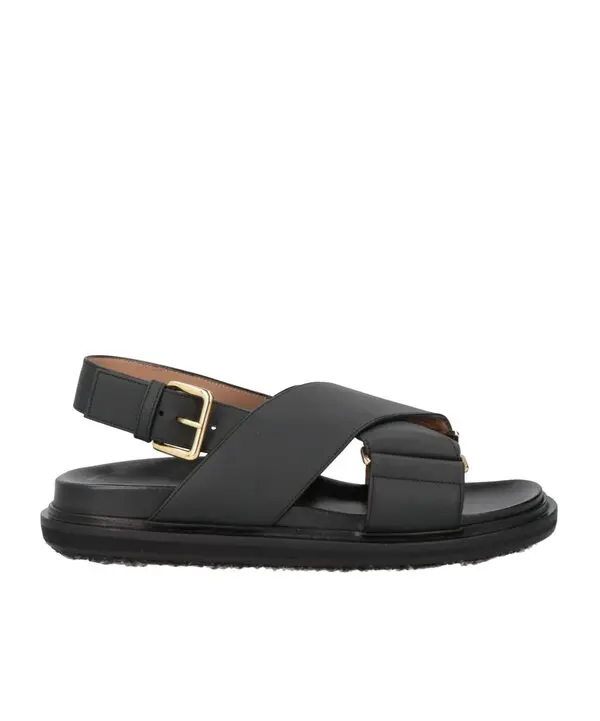 Marni Round-toe One-strap Sandals