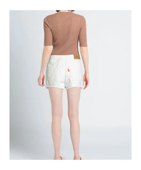 Farm Rio Textured Five-pocket Shorts