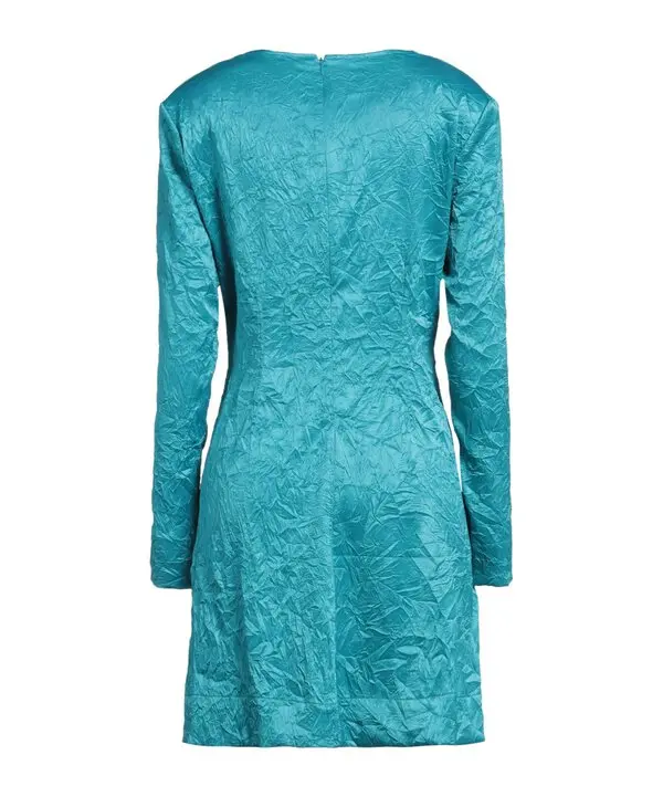 GANNI Deep V Neckline Dress