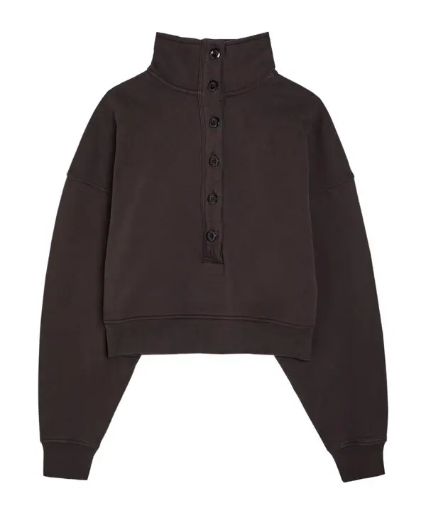 Citizens Of Humanity Mirelle Cotton Sweatshirt - Black