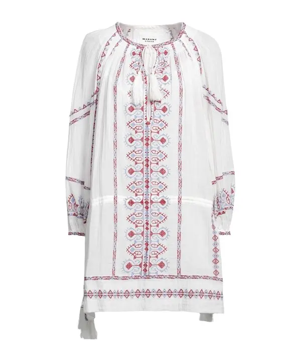Isabel Marant Étoile Embroidered Kaftan Dress