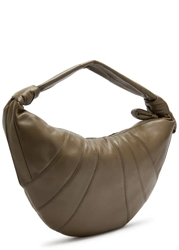 LEMAIRE Fortune Croissant Leather Shoulder Bag