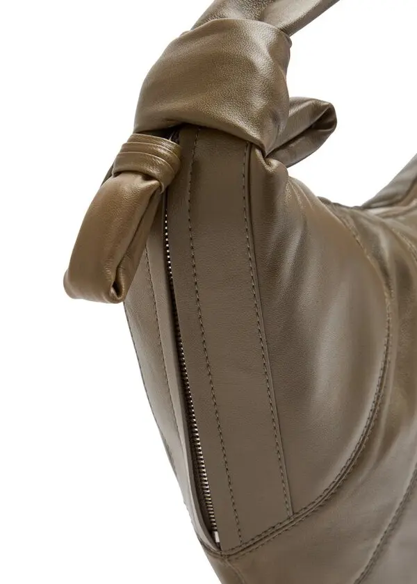 LEMAIRE Fortune Croissant Leather Shoulder Bag