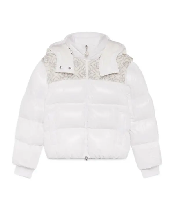 Casablanca Ski Ripstop Down Puffer Jacket With Hood