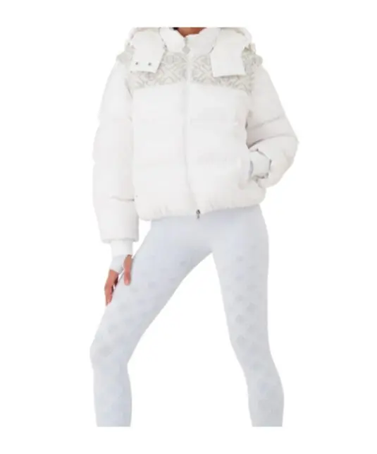 Casablanca Ski Ripstop Down Puffer Jacket With Hood