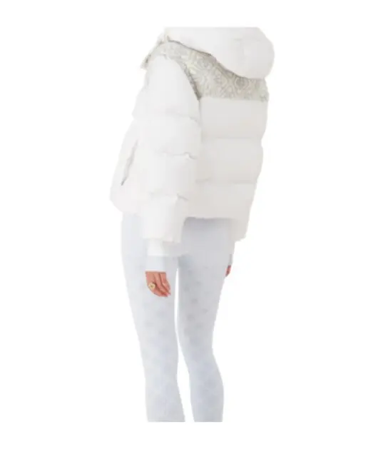 Casablanca Ski Ripstop Down Puffer Jacket With Hood