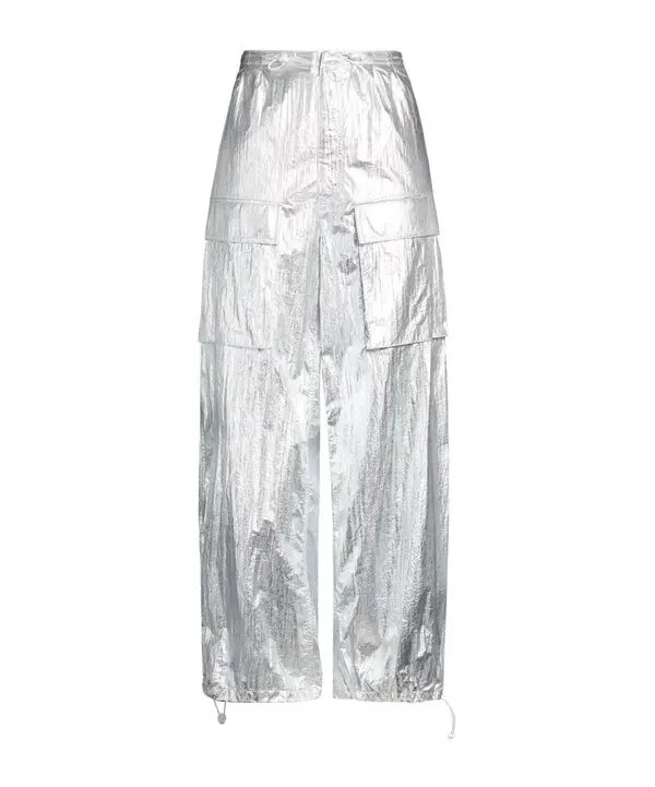 MAISON MARGIELA Metallic Cargo Trousers - White