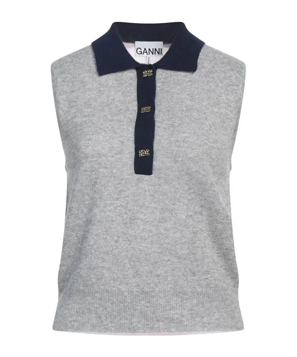 GANNI Sleeveless Knitted Top
