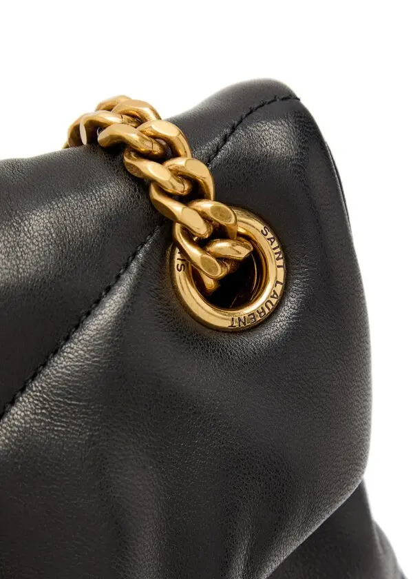Saint Laurent Lou Puffer Medium Leather Shoulder Bag