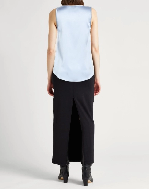 Brunello Cucinelli Sleeveless Satin Top
