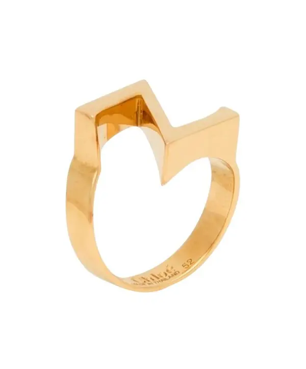 Chloé Minimalist Buckle-free Metal Ring