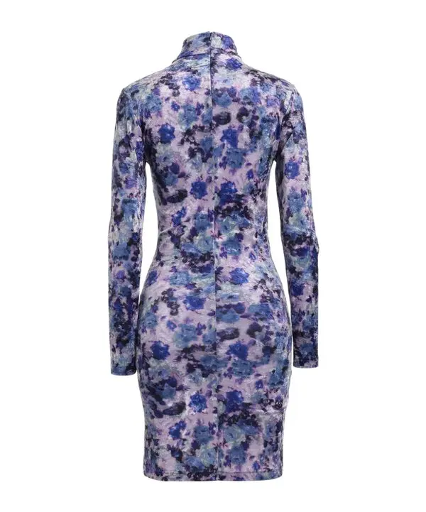 Isabel Marant Étoile Floral Long Sleeve Mini Dress