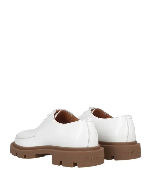 MAISON MARGIELA Square Toe Lace-up Shoes