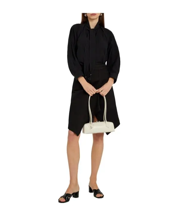 LEMAIRE Scarf Effect Cotton Blouse