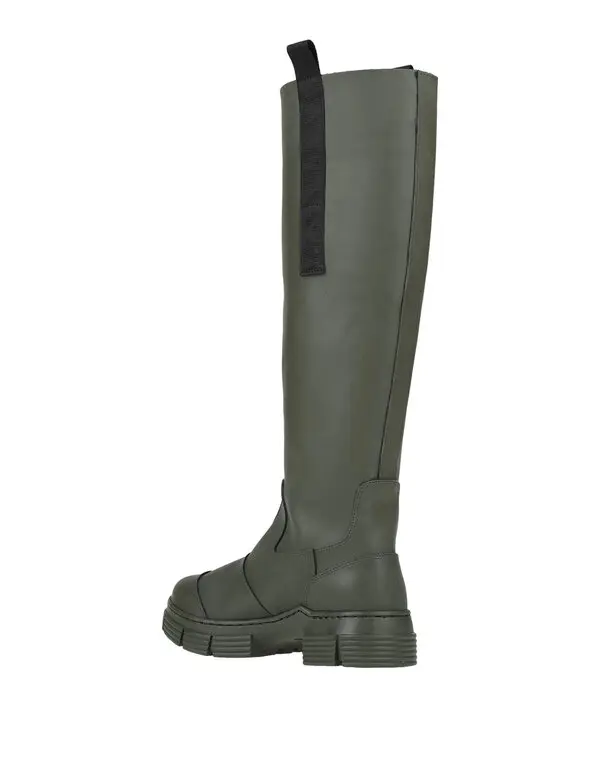 GANNI Solid Color Rain Boots