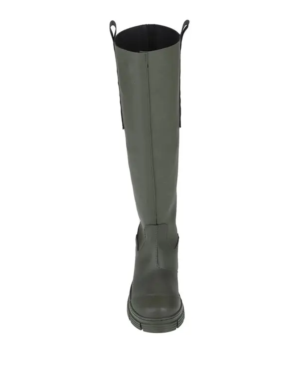 GANNI Solid Color Rain Boots