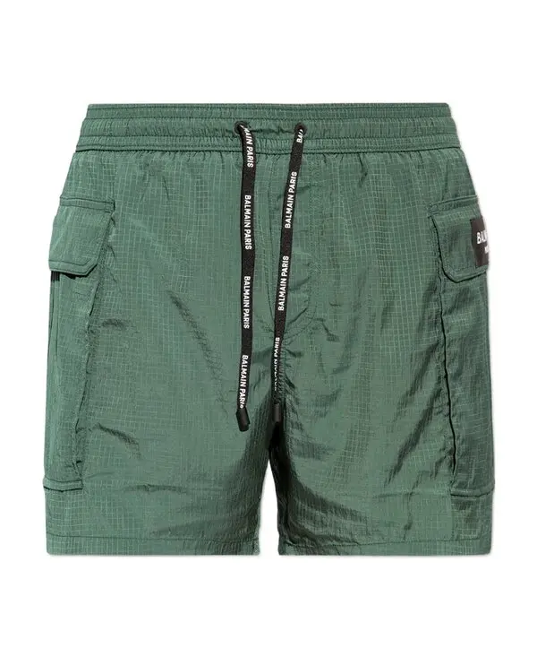 Balmain Drawstring Swim Shorts