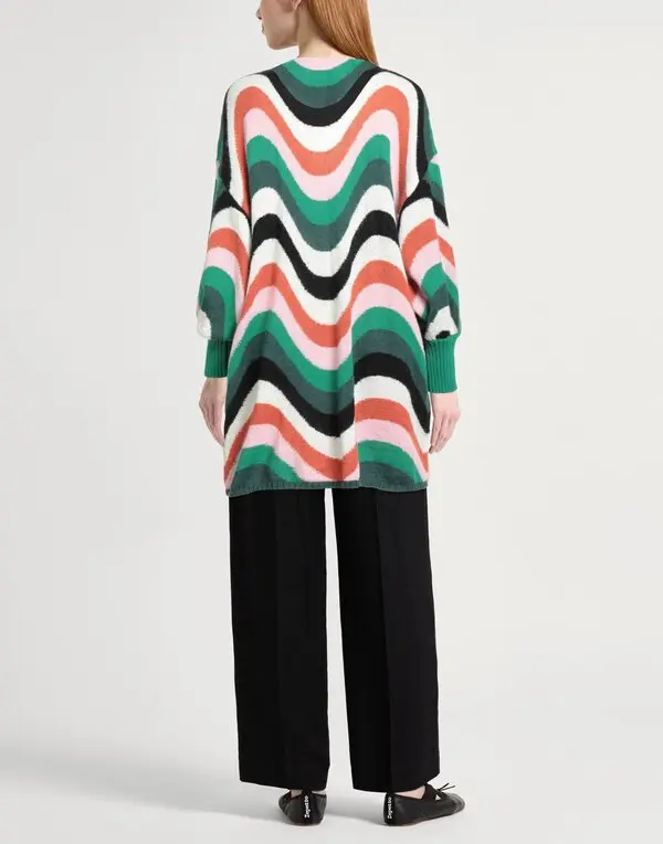 Farm Rio Colorful Jacquard Knit Cardigan