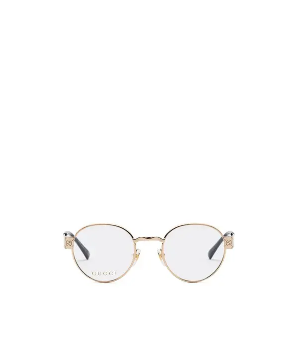 Gucci Round Metal Optical Glasses
