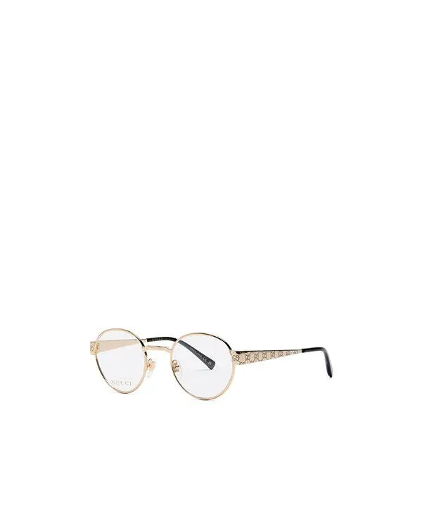 Gucci Round Metal Optical Glasses