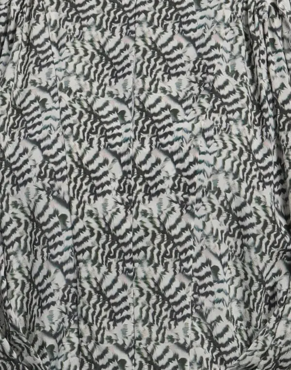 Isabel Marant Étoile Printed Ruffled Blouse - Gray