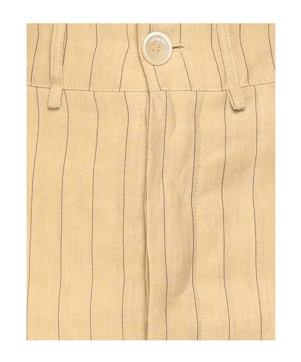 Jacquemus Striped Woven Maxi Skirt