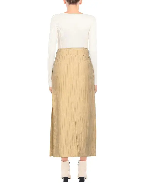 Jacquemus Striped Woven Maxi Skirt