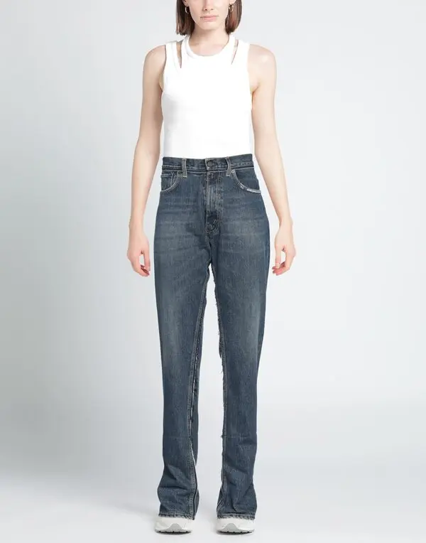 MAISON MARGIELA Straight-leg Jeans In Medium Wash Denim