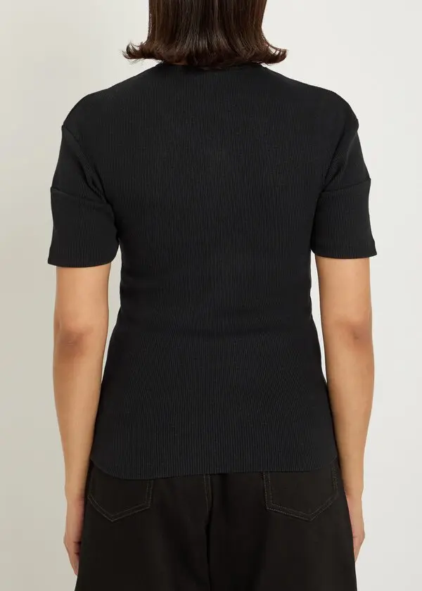 LEMAIRE Ribbed Cotton-blend Top