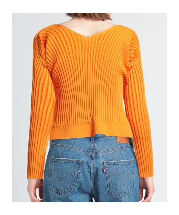 Jacquemus Long Sleeve Ribbed Cardigan
