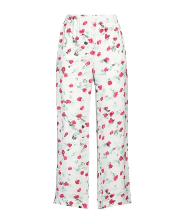 Marni Floral Print Wide-leg Trousers