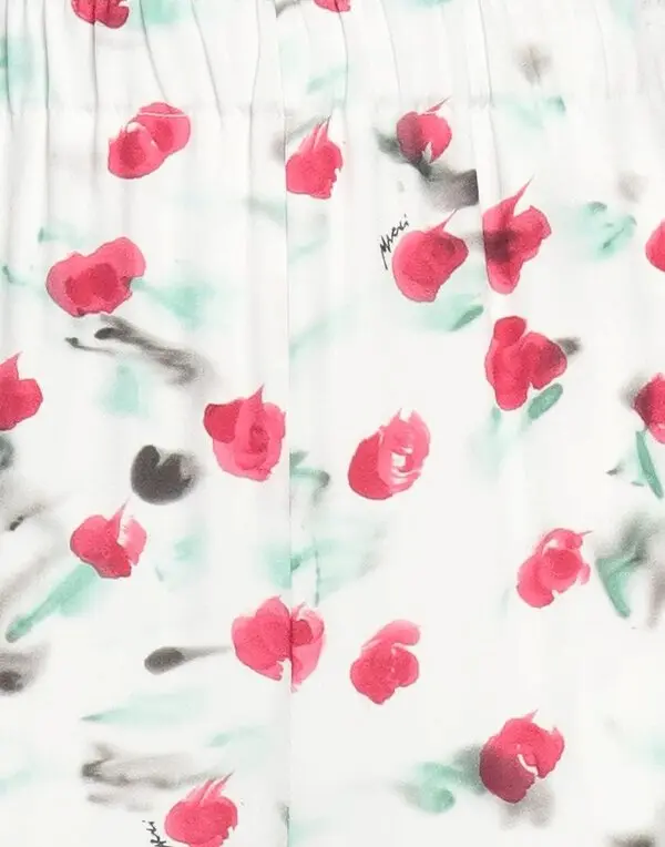 Marni Floral Print Wide-leg Trousers