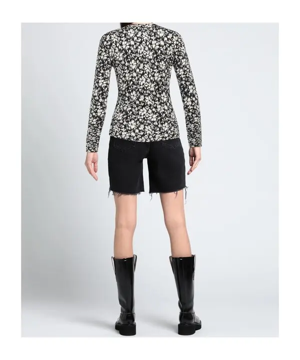 Isabel Marant Étoile Floral Print V-neck Long Sleeve Top