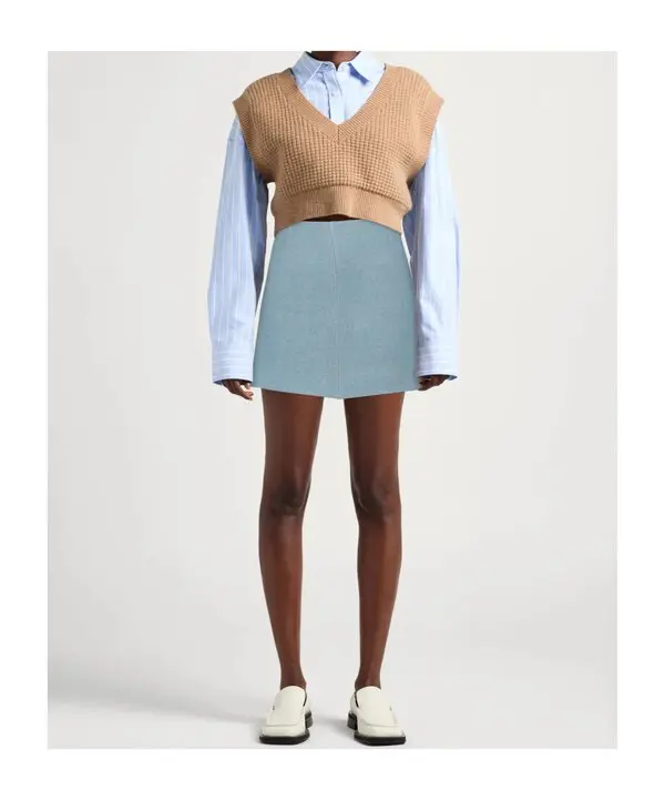 GANNI Flare Skirt