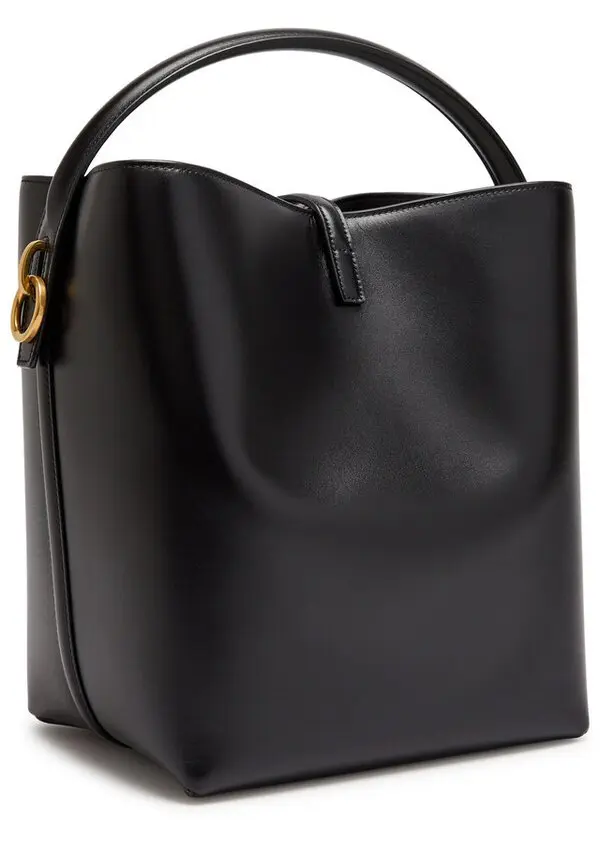 Saint Laurent Le 37 Small Leather Bucket Bag