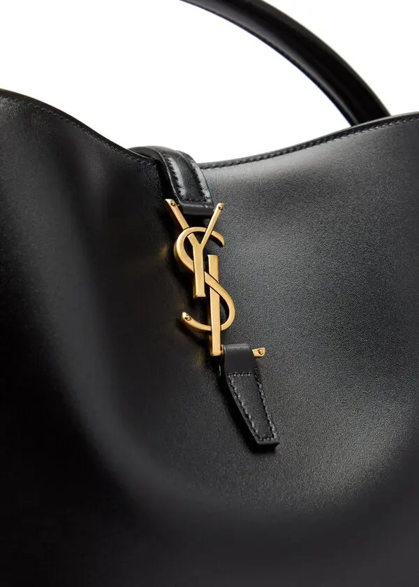 Saint Laurent Le 37 Small Leather Bucket Bag