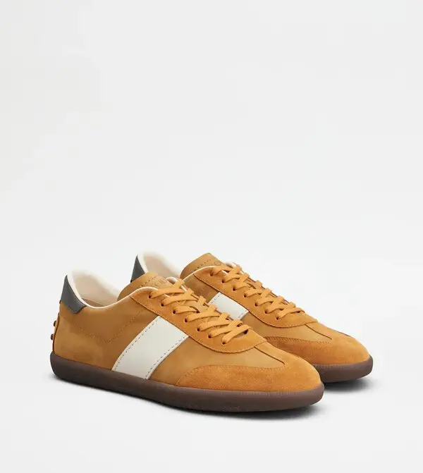 TOD'S Round Toe Lace-up Sneakers