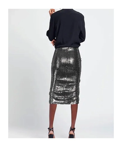 Isabel Marant Étoile Sequined Pencil Skirt