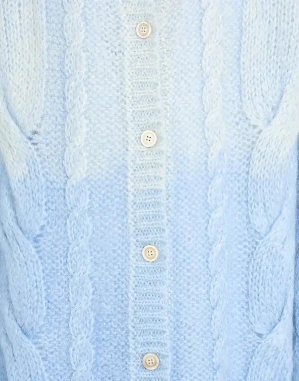 MAISON MARGIELA Long Sleeve Cable Knit Cardigan