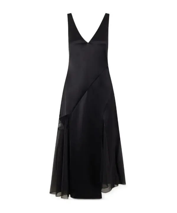 SIR. Ingrid V-neck Midi Dress